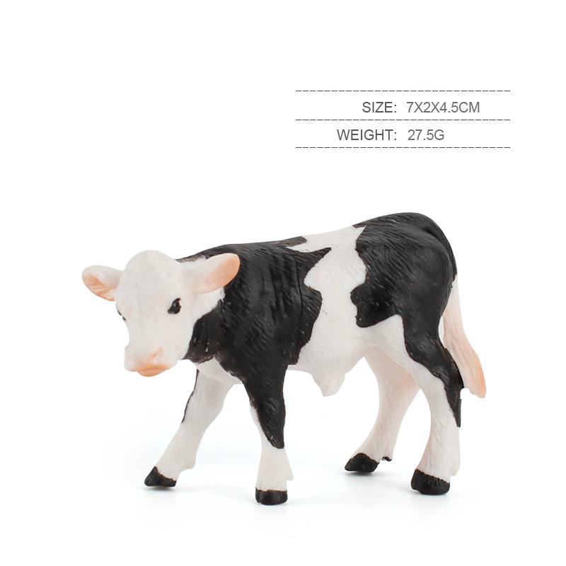Buy Children's Simulation Farm Animal Model Cows Bulls and Cows Ranch ...
