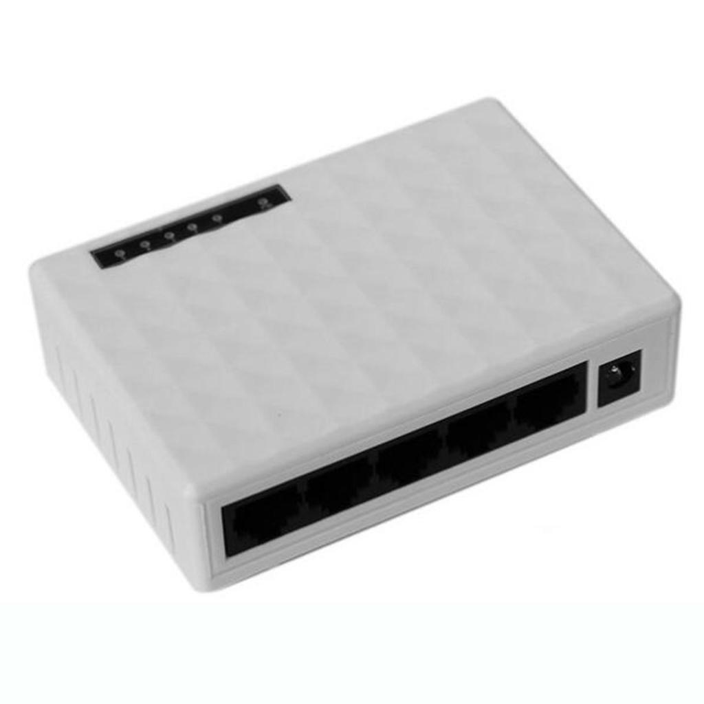 Buy Mini 5 Port 10/100Mbps Base Gigabit Switch HUB RJ45 LAN Ethernet ...