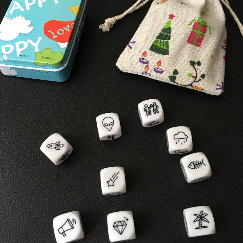 Buy Kids Story Dice Family Fun Kids Gift Travel Game Fun Story Telling ...