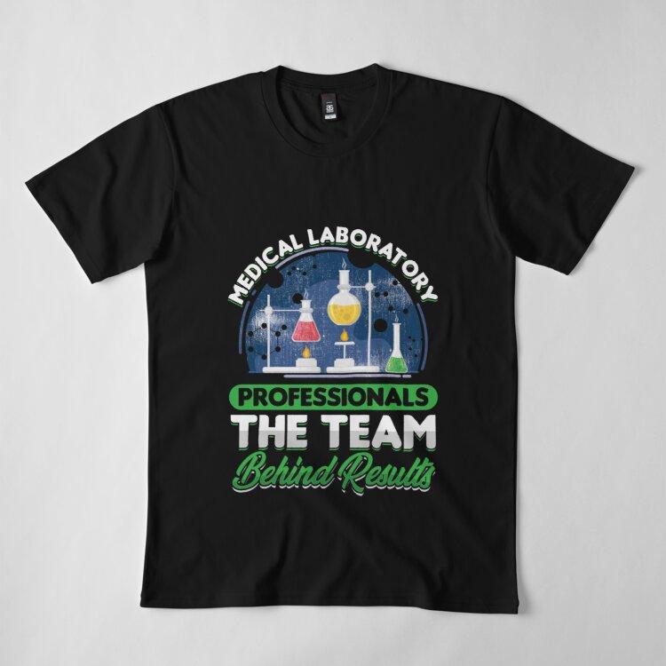 Buy Men Premium Cotton Harajuku T-Shirt Medical Laboratory Lab ...
