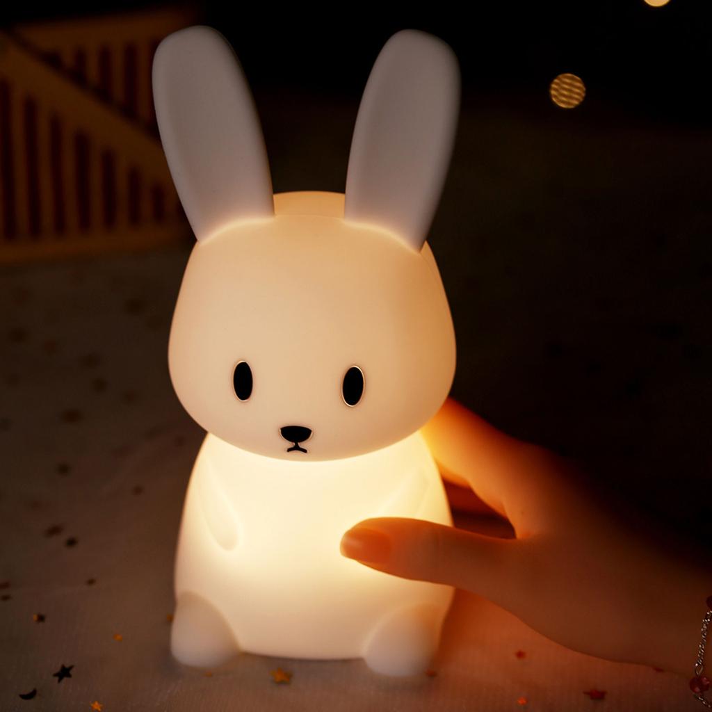 Buy Cute Bunny Night Light, Colorful Night Light, Cute Rabbit Shaped ...