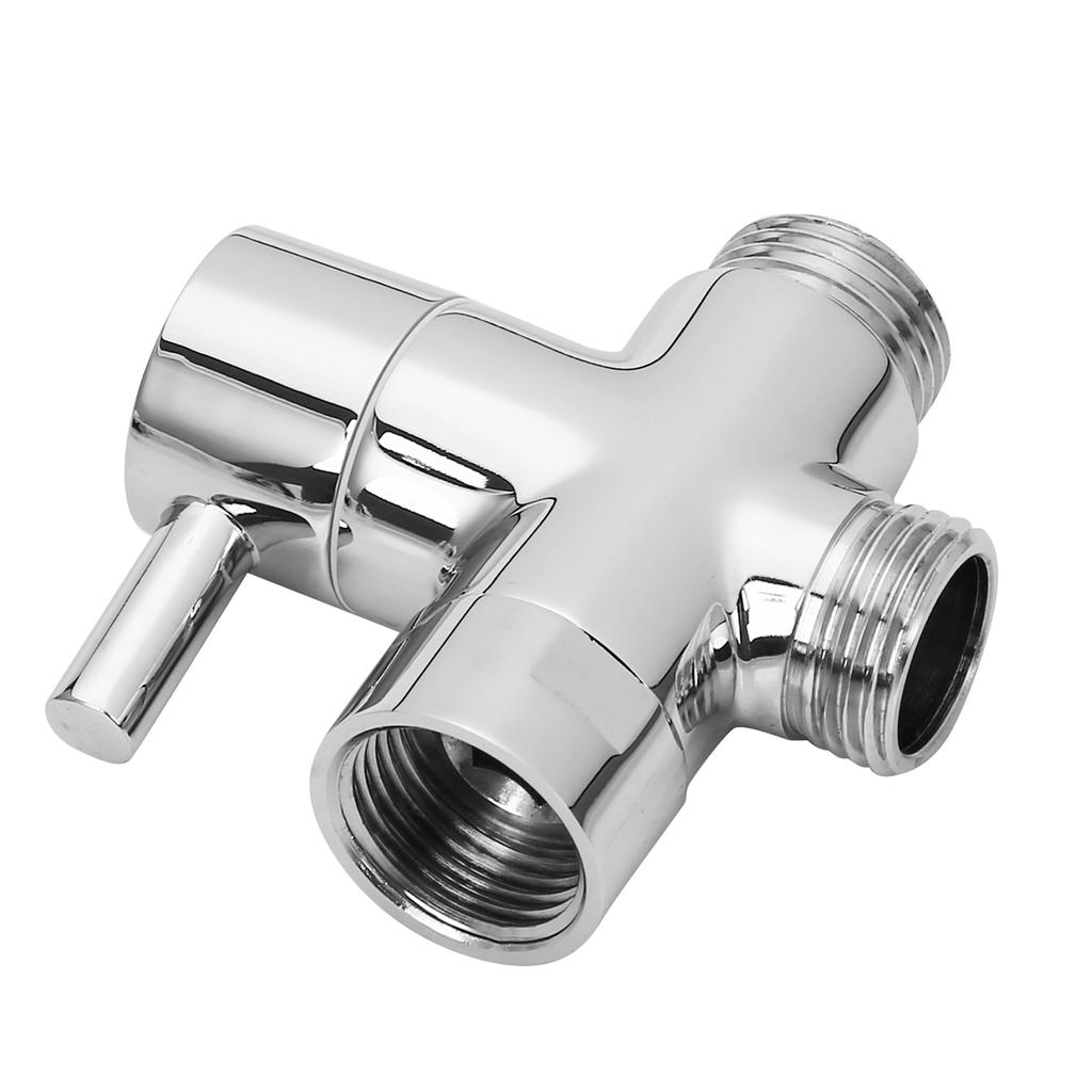 Buy Water Separator Shower Tee Adapter Adjustable Shower Head Diverter ...