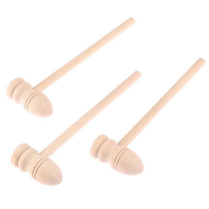 Buy Solid Wood Small Wooden Hammer Bamboo Wine Small Wooden Hammer at ...