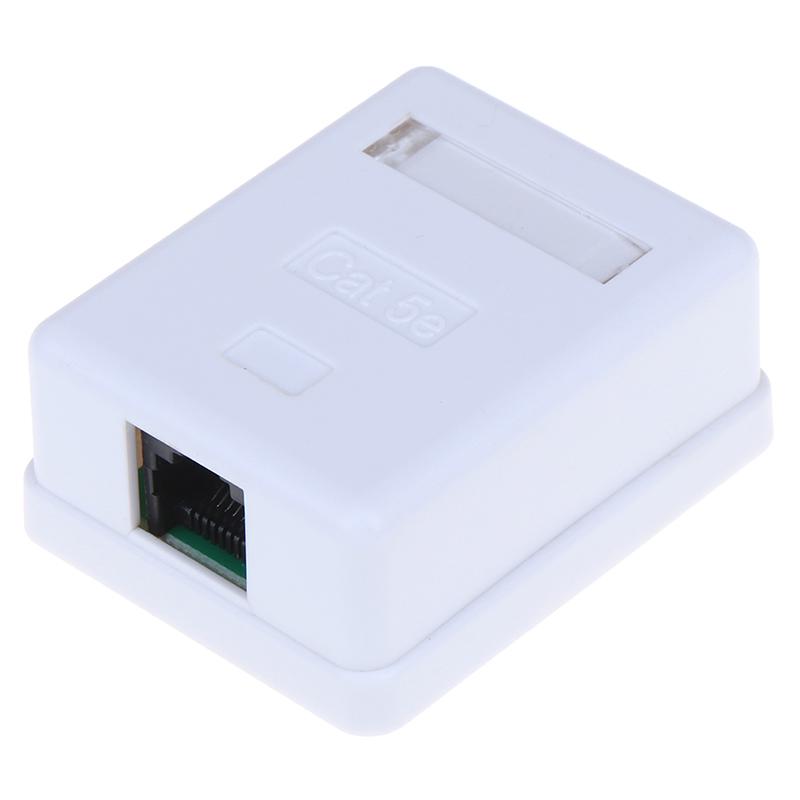 RJ45 Box Information Module Ethernet Single Port Network Connector ...