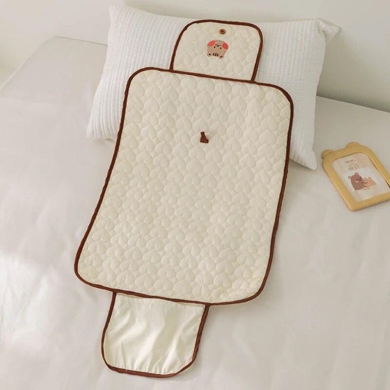 Cheap Baby Diaper Pad Folding Newborn Changing Pads Covers Cotton ...