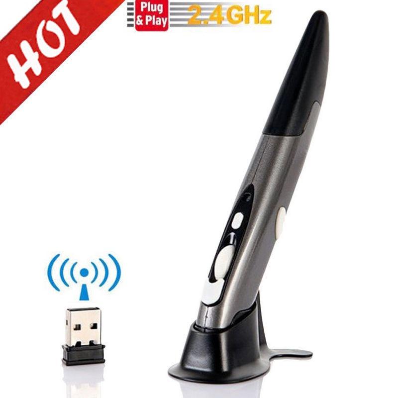 Buy 2.4GHz Optical USB Wireless Pen Mouse For Tablet Pad PC Laptop ...