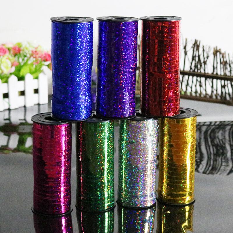 Buy The Balloon Ribbons Laser Ribbon Party Decoration Birthday Gift DIY ...