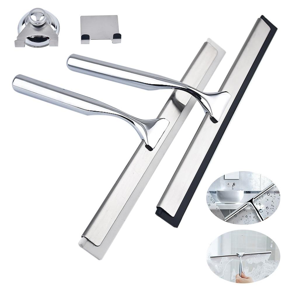 Glaswischer, Edelstahl, für Fenster, Dusche, Badezimmer, Auto, Wischer ...