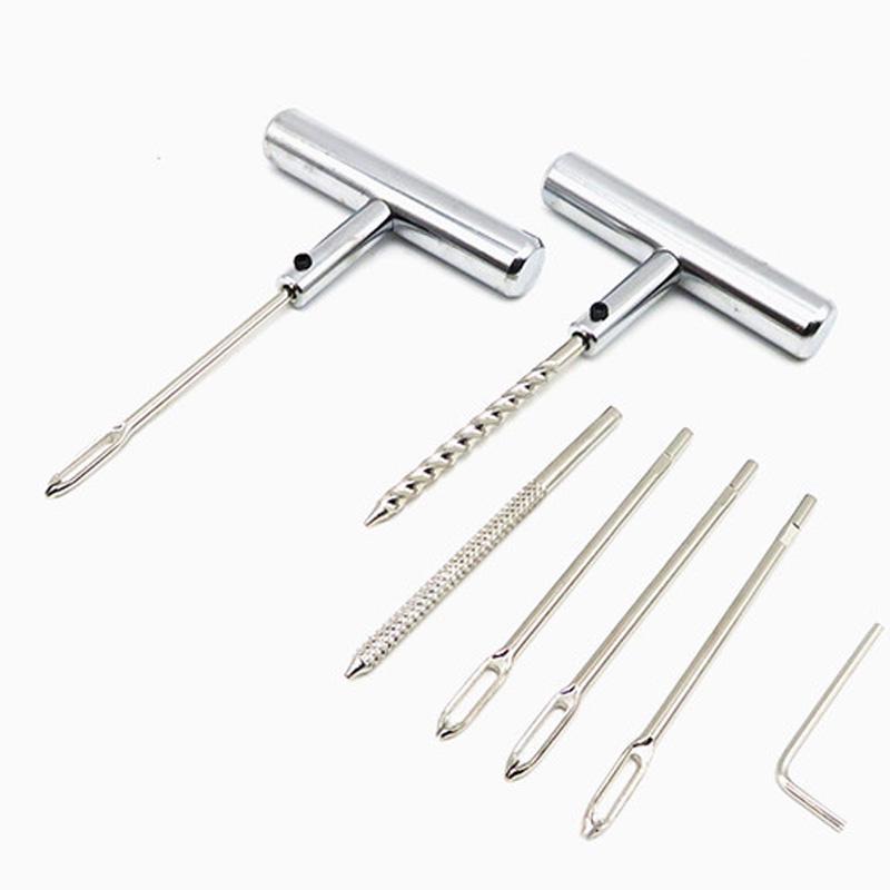 Cheap Tire-Repair-Kit Heavy Duty Puncture Fix Tools Plug Fit Car Truck ...