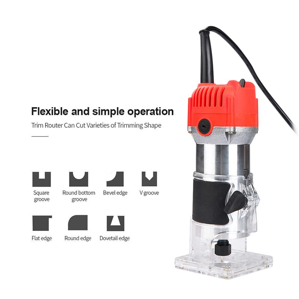 3000W Electric Hand Trimmer Wood Laminator Palm Router Trimmer ...