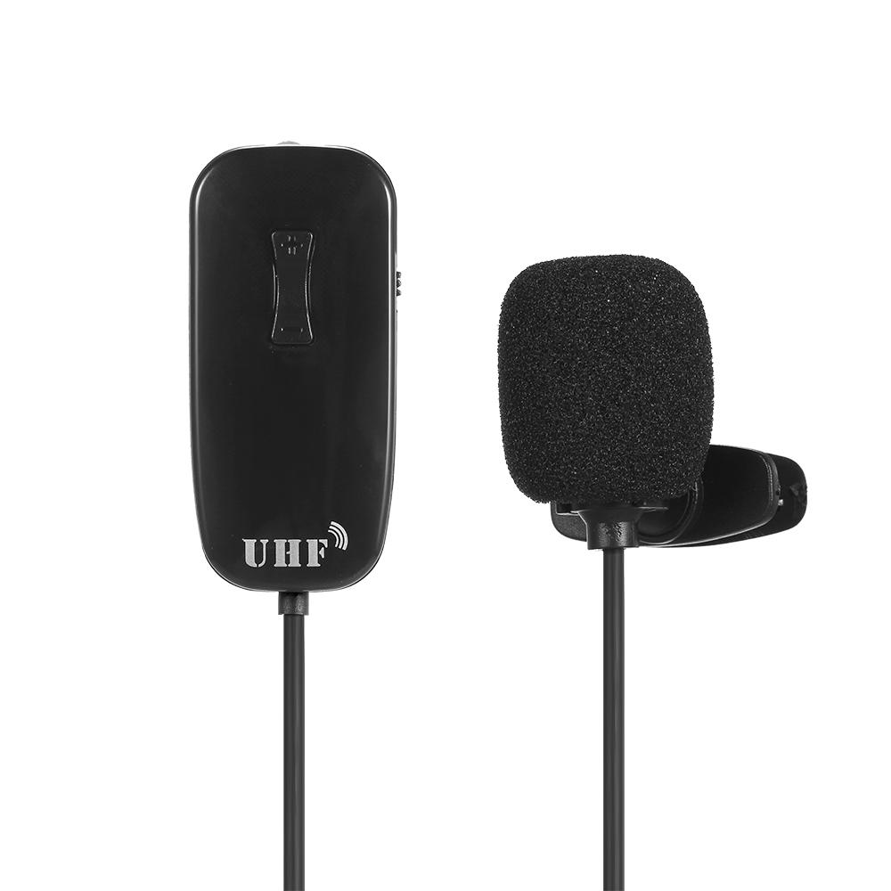Cheap Wireless Microphone Uhf Clip-On Mic Omnidirectional Noise ...