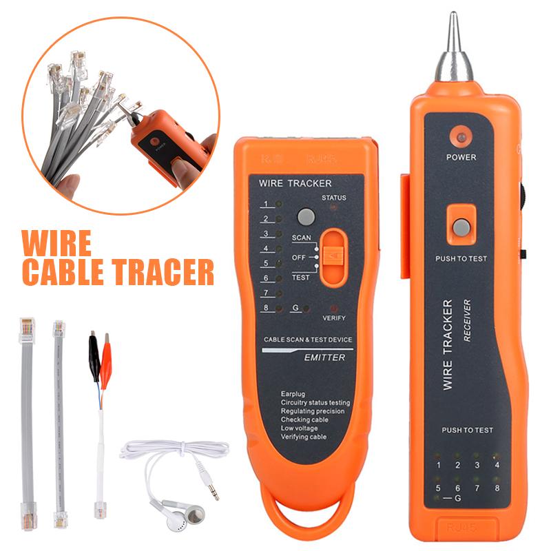 Buy Mayitr New Wire Cable Tracer Tone Generator Finder Probe Tracker ...