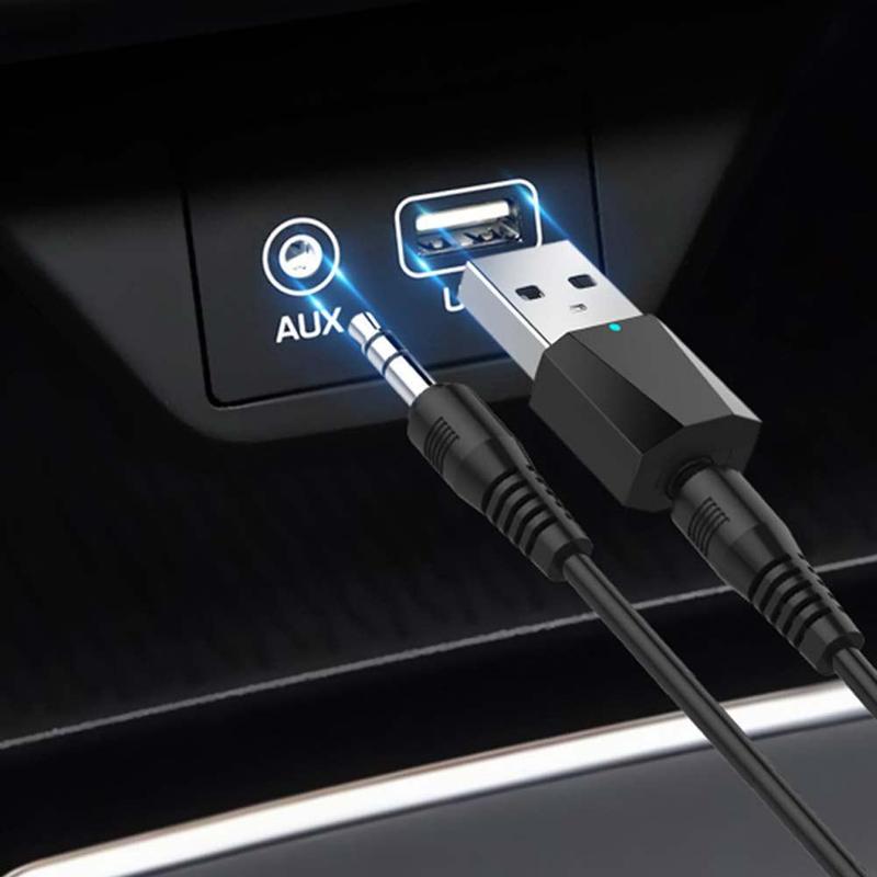 Buy Wireless USB Bluetooth 4.0 AUX Audio Stereo Music Car Receiver ...