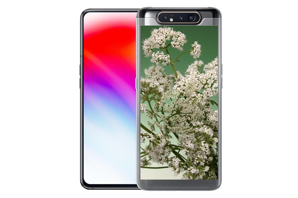 Samsung Galaxy A80 Soft Case - A graceful flowering valerian uygun ...