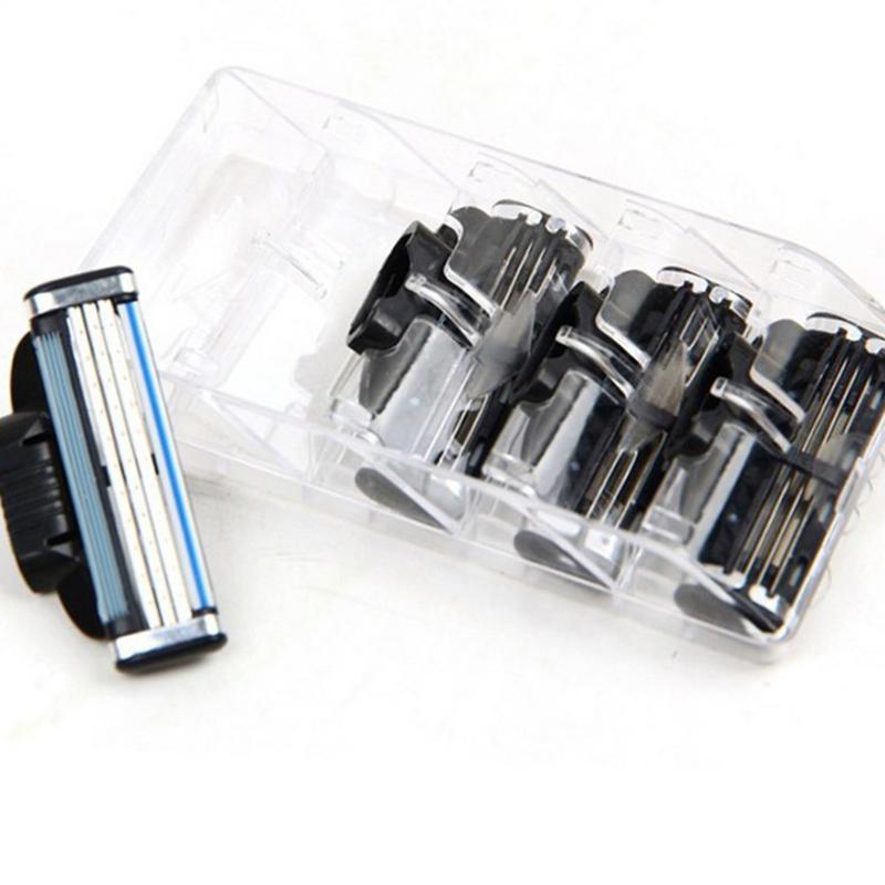 Buy 4 Pcs Practical Blades Replacement For M3 Razor Shaver Trimmer ...