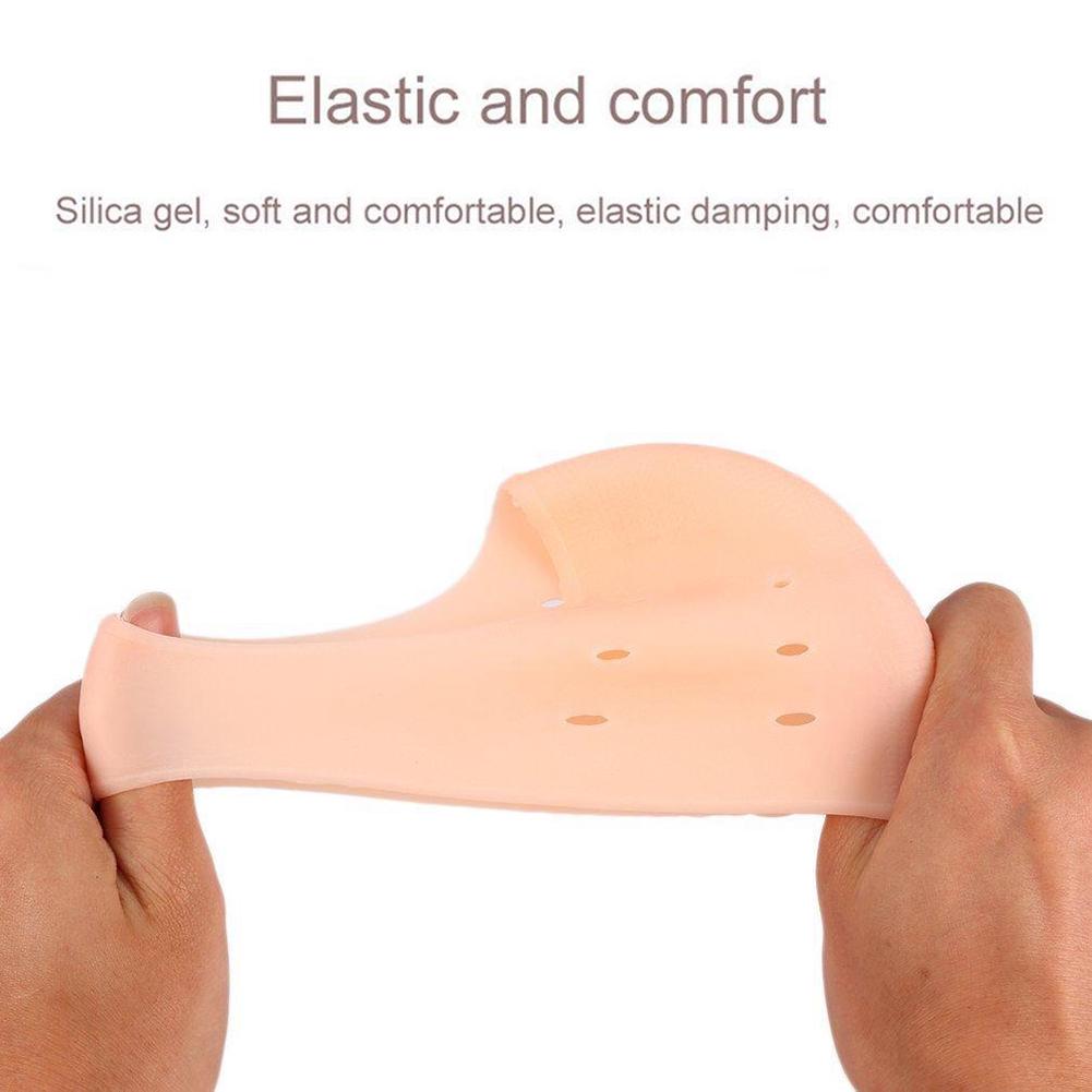 Buy 3 Colors 1 Pair 2.5cm Height Increase Insole Silicone Inserts Socks ...