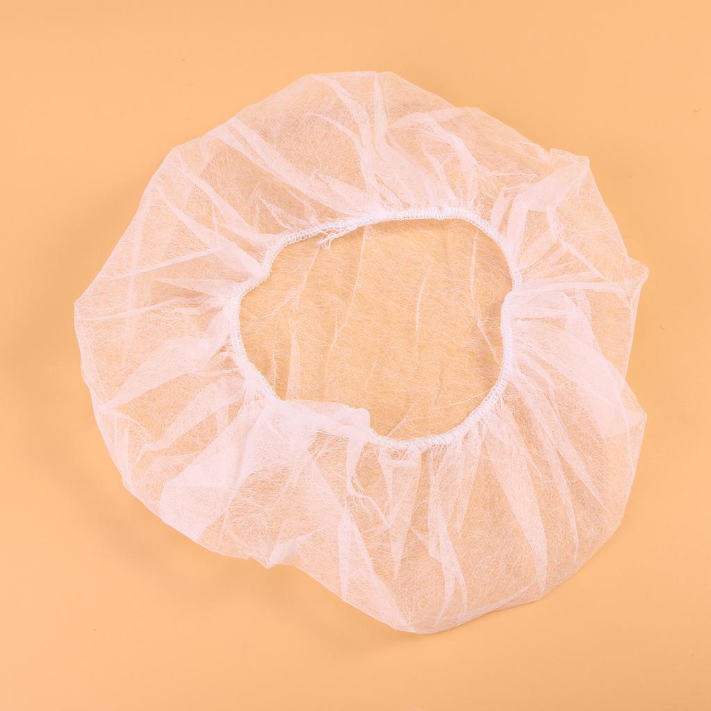 Cheap 100pcs 21 Inches Non-woven Disposable Elastic Hats Head Cover for ...