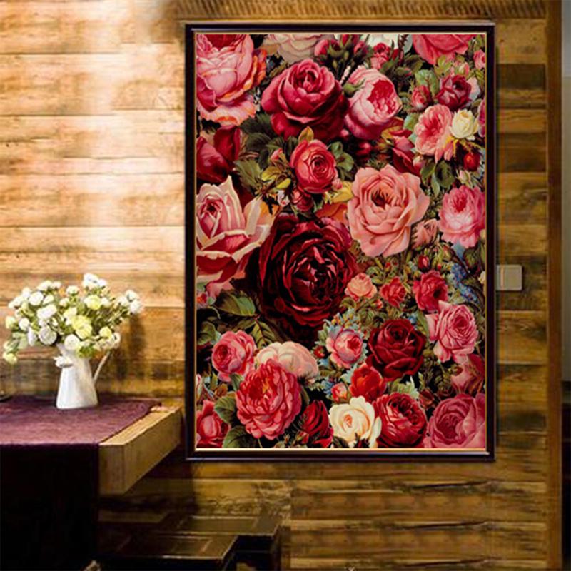 Buy New Style 5D DIY 5d Embroidery Painting Full Drill Cross Crafts ...
