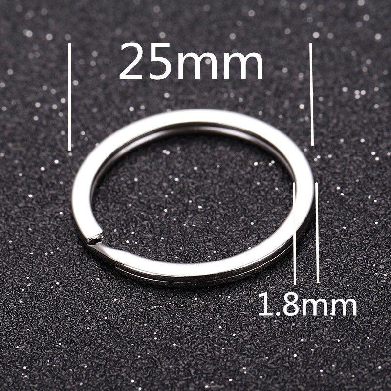 Buy Split Rings 20pcs Key Holder Accessories Casual Metal Ring at ...