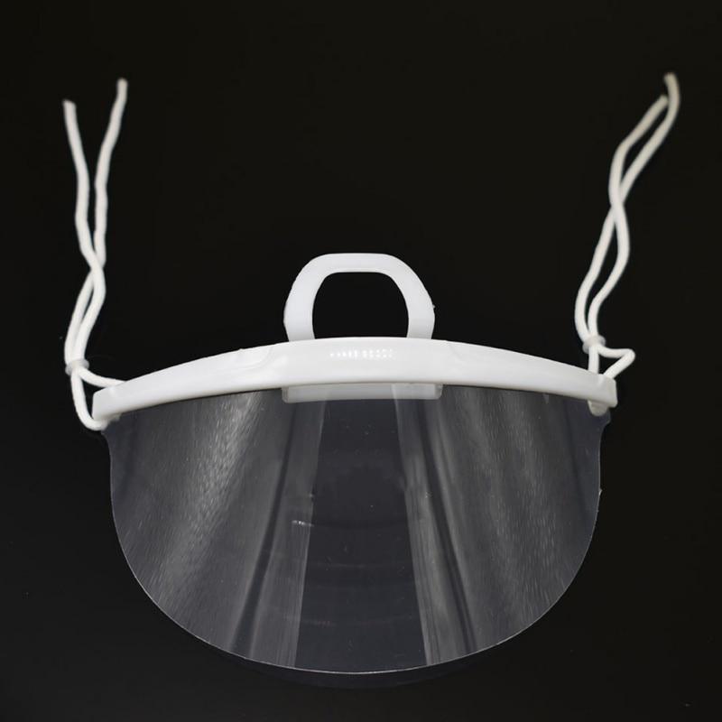 Buy 10 Piece In A Transparent Mask Saliva Catering Special Plastic Anti ...