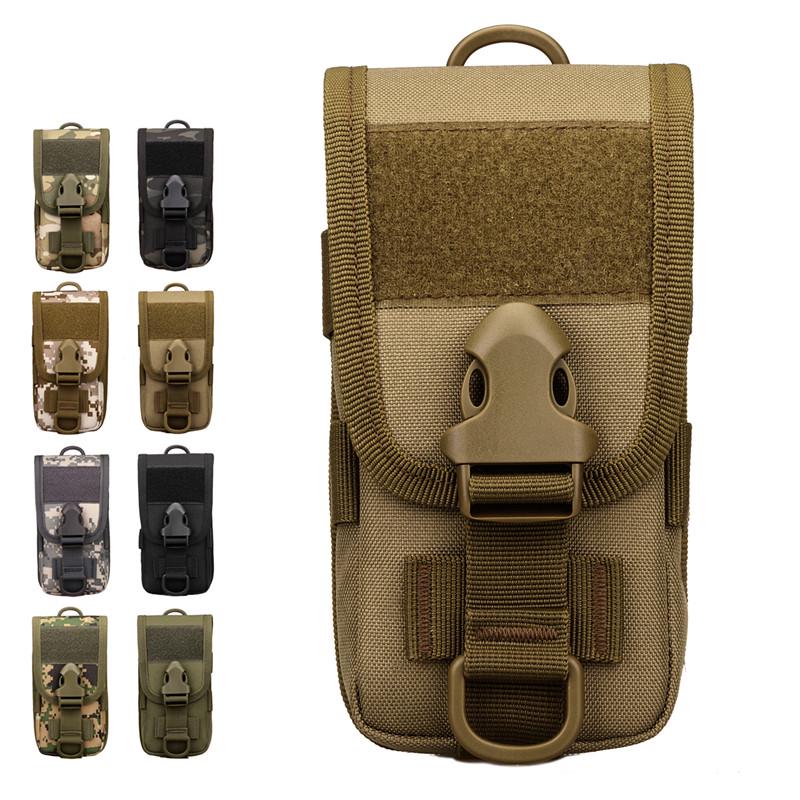 Buy Multifunctional Camouflage Phone Pouch Zipper Military Tactical ...