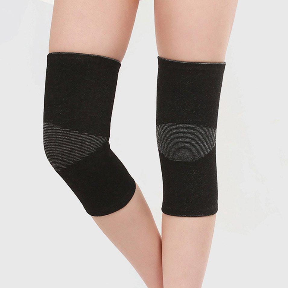 Buy Kneepad Knitted Bamboo Charcoal Four Side Bounce Fitness Exercise ...
