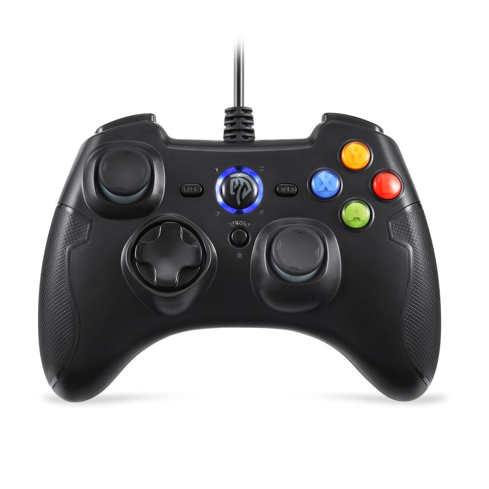 Buy EasySMX ESM-9100 Wired Gamepad Joystick Dual Shock Suitable for ...