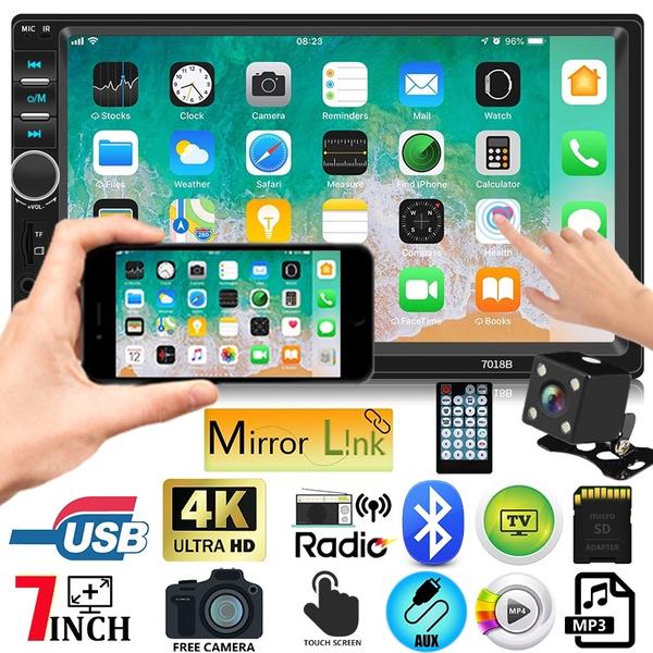 7018B Car Radio 7 Inch Dash Cam Audio MP5 Player Bluetooth 1080P Car ...