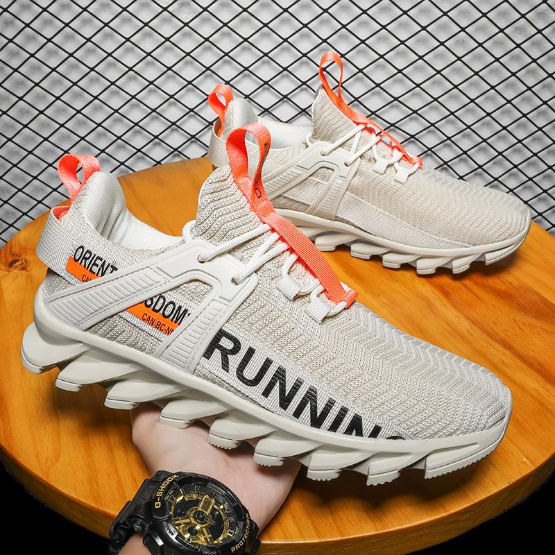 Buy Size 39-47 Men's Lightweight Breathable Running Shoes Casual Gym ...