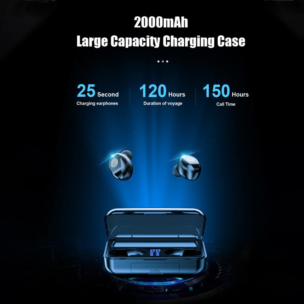 Buy F9 Bluetooth 5. Earbuds Twins Wireless Earphones Twins Headset ...