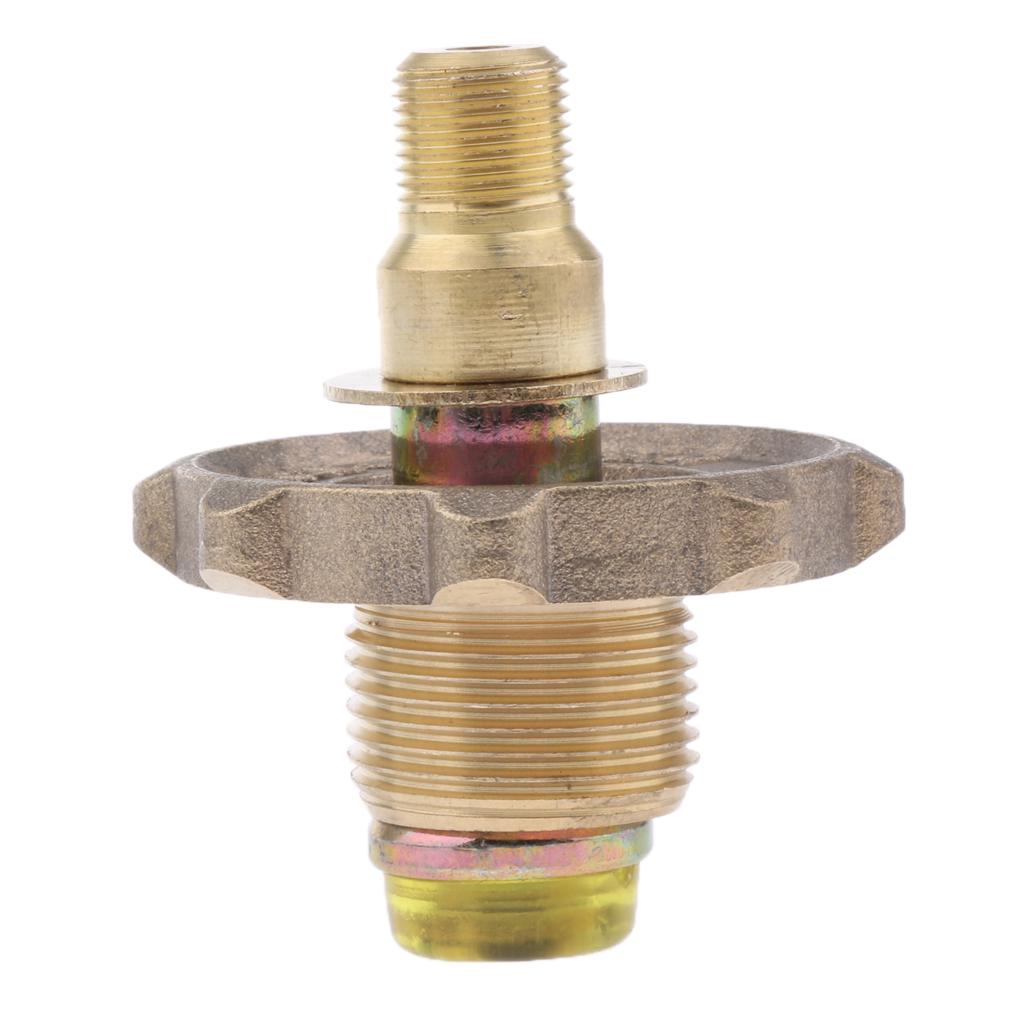 Metal Camping Gas Propane Tank Connection Adapter Coupler for 2 Stoves ...