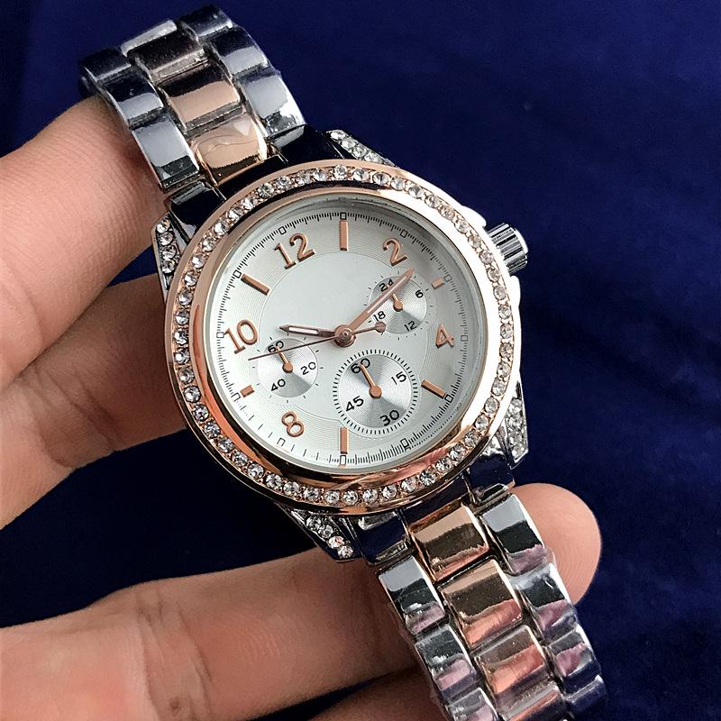 Buy Trendy Fashion Ladies Business Quartz Watch Casual Simple Six-pin ...