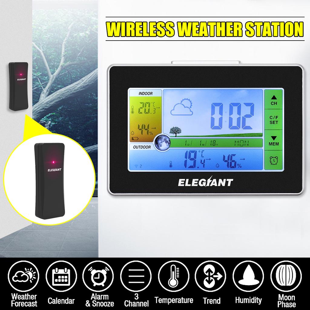 Buy Wireless Weather Station with Outdoor Sensor Outdoor Temperature ...