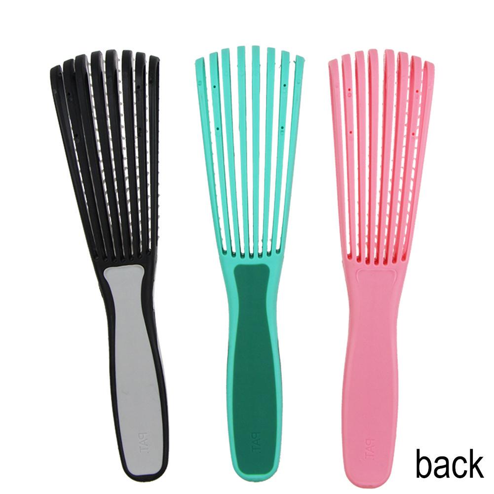 Buy Eight-claw Comb Rubber Handle Scalp Massage Anti-static Combs ...