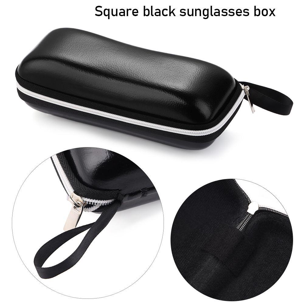 Cheap Container Portable PU Leather Storage Pouch Spectacle Case Zipper ...