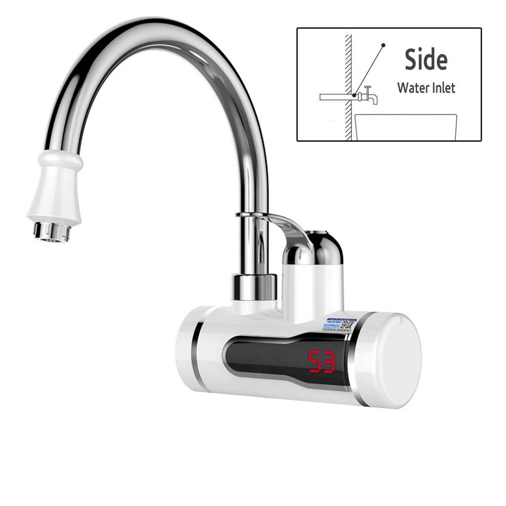 Buy Home 3000W Instant Faucet Tap Hot Water Heater Under Inflow LED ...