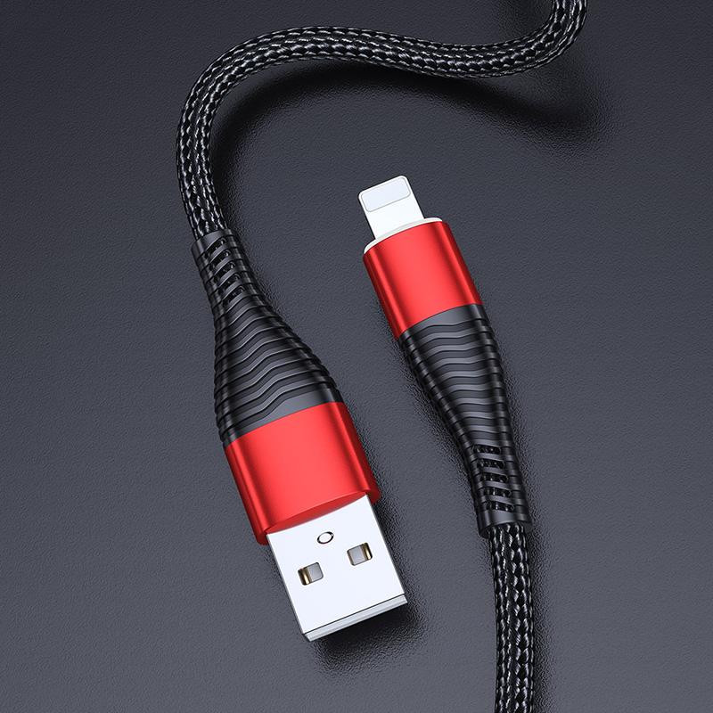 Buy ROCK USB Cable for iPhone Charger Data Sync USB 3A Charging Cable ...