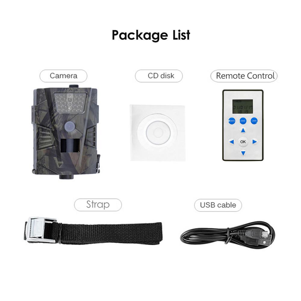 💰Kaufe 1080P 12MP Trail Camera IP54 Waterproof Hunting Camera with 90 ...