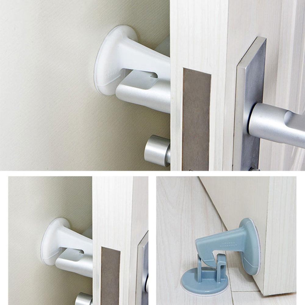 Buy Door Handle Crash Pad Set Creative Silicone with Hook Wall Cushion ...