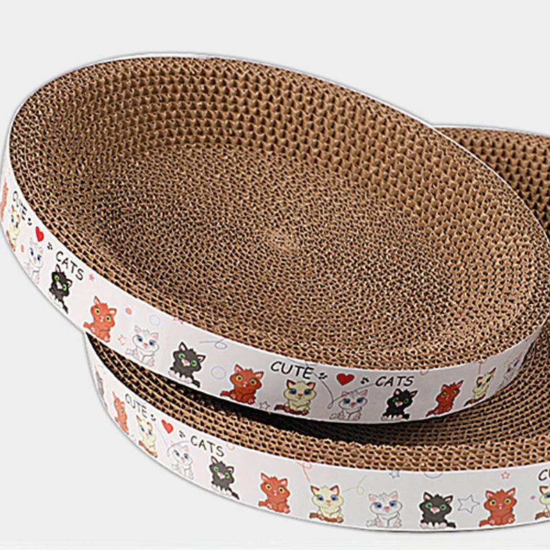 Cheap Cat Scratcher Pad Claw Grinding Toy Kitten Scrapers Corrugated ...