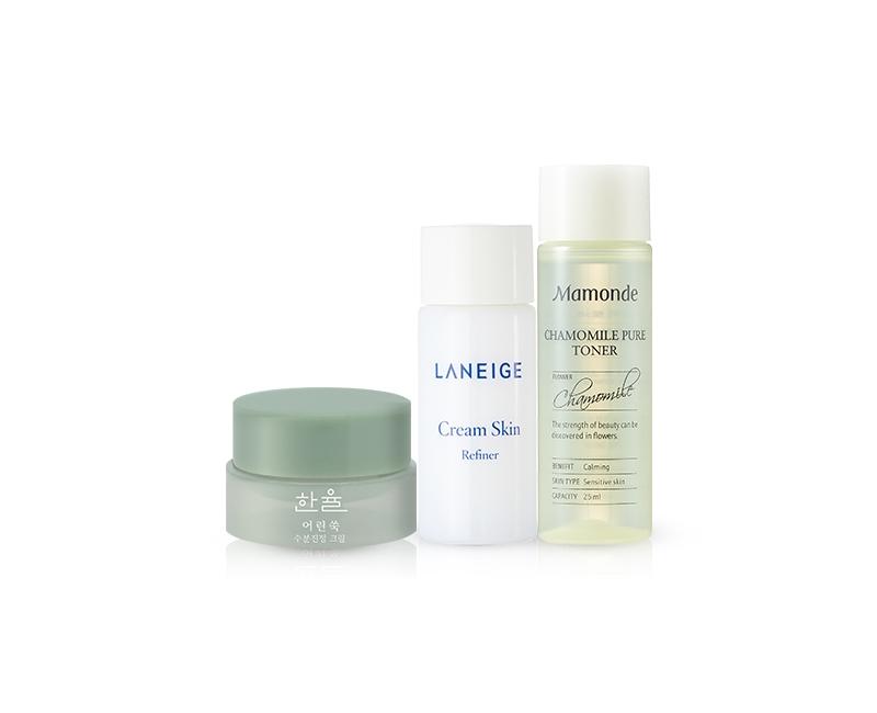 Buy Mamonde Chamomile Pure Toner 250ml Amorepacific Basic Care 3 Set at ...