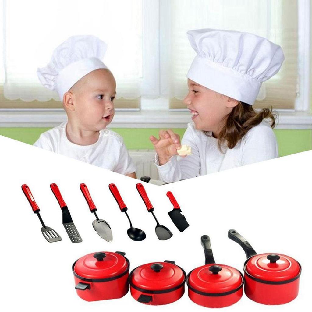 Buy Kids Basic Cook Baking Set, Role-Playing Toy, Boys Girls Aprons ...