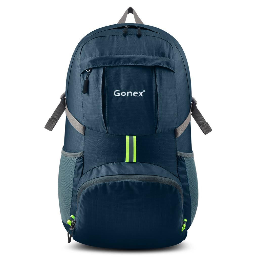 Gonex Unisex Lightweight Packable Backpack Handy Foldable Shoulder Bag ...