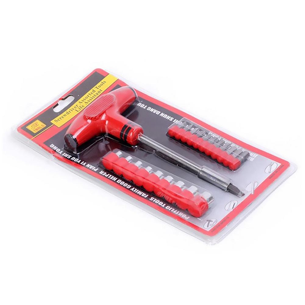 Cheap 24pcs T-Handle Screwdriver Set Bits with Hex Head Drill Head Kit ...