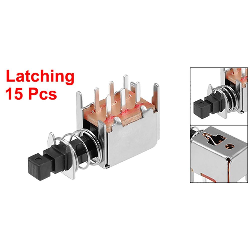 Buy 0.94 X 0.51 X 0.31 Inch Push Button Switch 15pcs Black at ...
