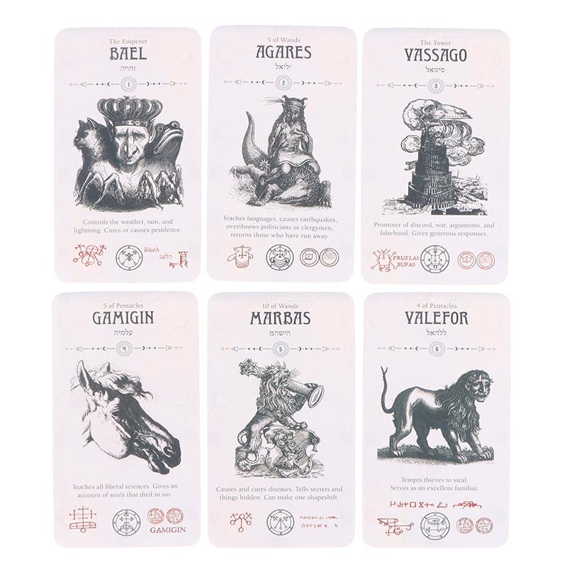 Buy Occult Tarot 78 Divination Cards Deck Divination Tell The Future ...