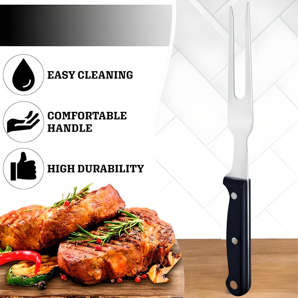 Cheap Stainless Steel Carving Fork Barbecue Fork BBQ Tools Meat Forks ...