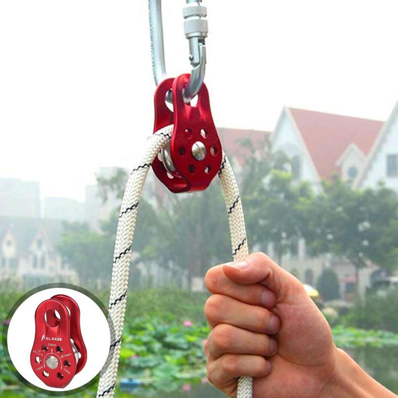 Tree Rigging Rock Climbing Arborist Tree Climb Rope Gear Pulley W4F5 ...