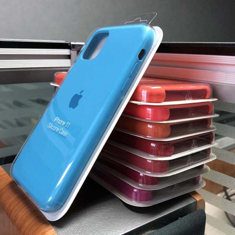 Buy Shockproof Liquid Silicone Case For iPhone 11 12 13 Pro Max 12Mini ...