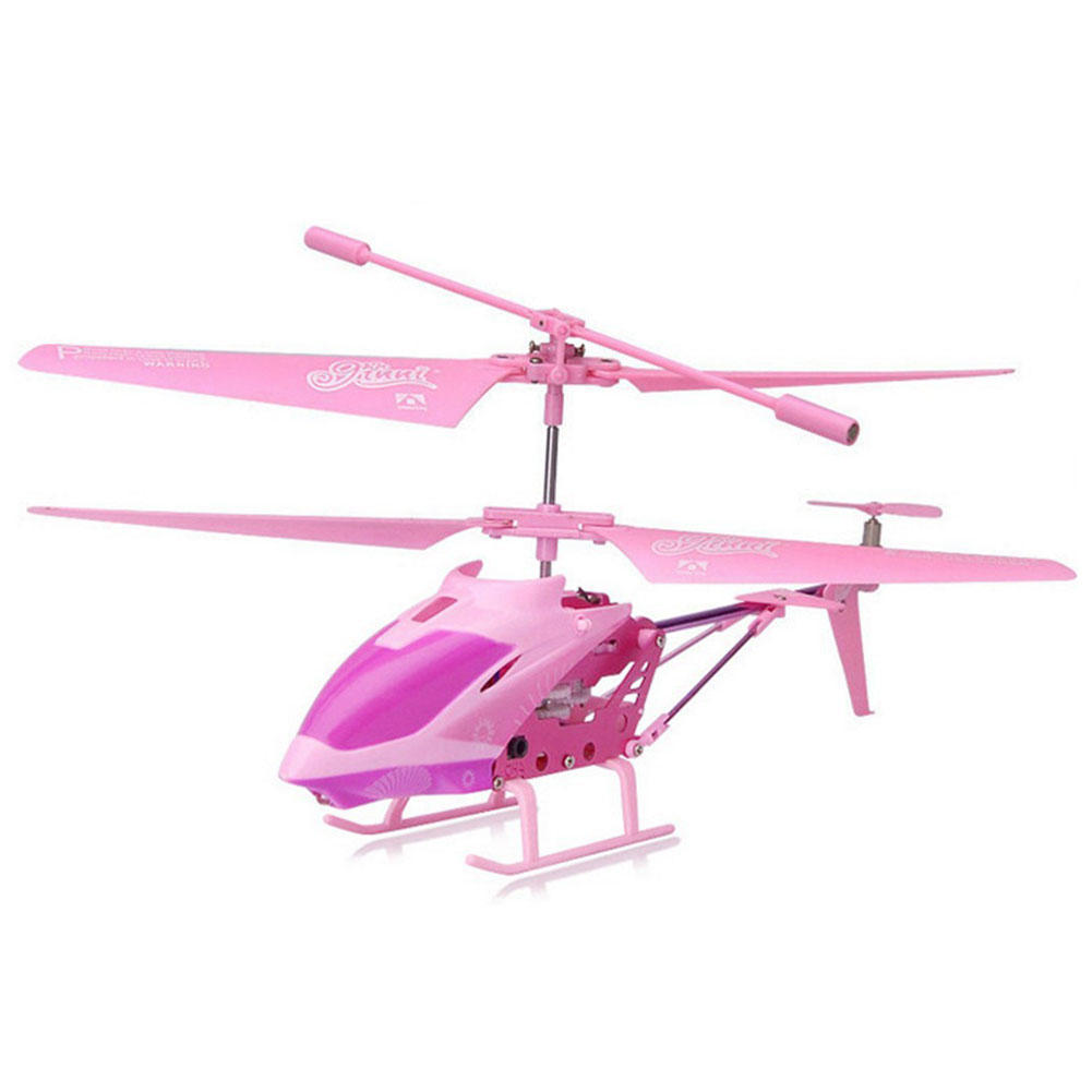 RC Toys LED Helicopter Skyline 3.5 Channel With Gyro Pink New Gifts ...